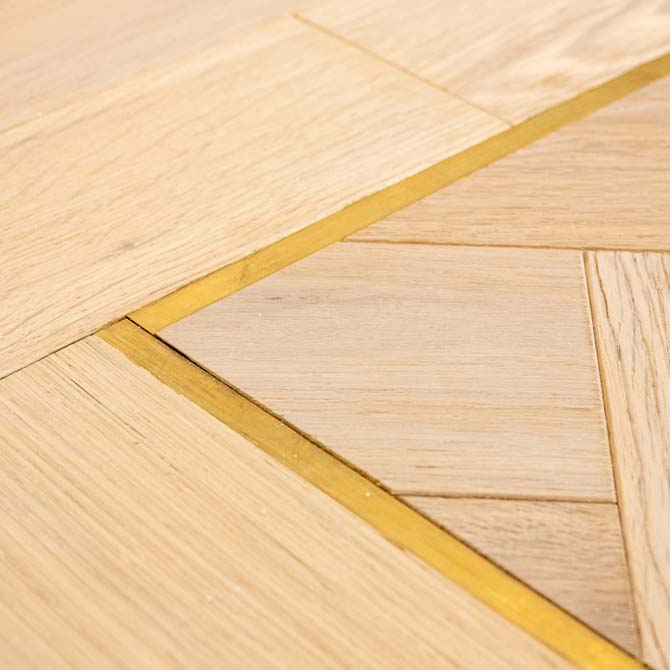 Brass & Silver Design Strips | Accessories | Woodpecker Flooring