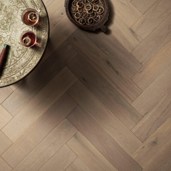 Highclere Feather Oak | Engineered Parquet | Woodpecker Flooring