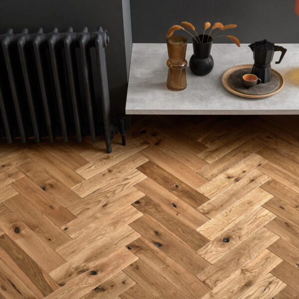 Goodrich Cathedral Oak Engineered Parquet | Woodpecker Flooring